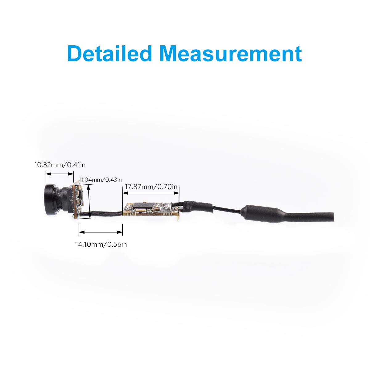 BETAFPV M01 AIO Camera 5.8GHz VTX Transmitter 800TVL NTSC Support OSD SmartAudio for 1-2S Whoop Drone like Beta65S Beta85 Pro 2(Pin-Connected Version)
