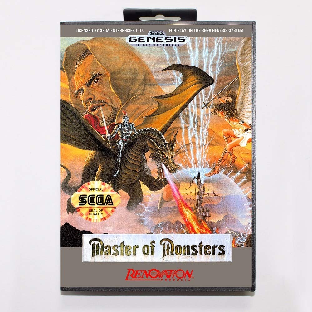 Master Of Monsters Game Cartridge 16 Bit Md Game Card With Retail Box For Sega Mega Drive For Genesis