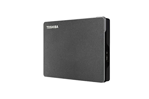Toshiba Canvio Gaming 2TB Portable External Hard Drive USB 3.0, Black for PlayStation, Xbox, PC & Mac - HDTX120XK3AA