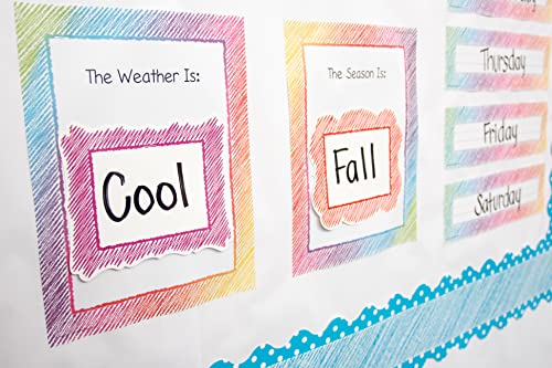 Teacher Created Resources® Colorful Scribble Computer Paper, 50 Sheets, 8.5 inches X 11 inches