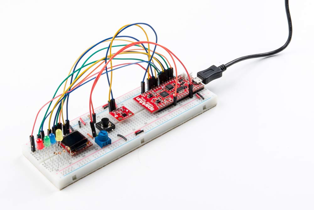 SparkFun ESP32 Thing Developement Board WiFi & microcontroller Compatible with Bluetooth for IoT & prototyping Projects w/Integrated LiPo Battery Charger 4MB Flash Memory 3 to 3.6V Operating Range