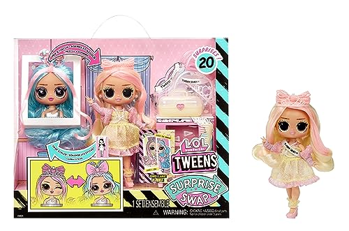 LOL Surprise Tweens Surprise Swap Braids-2-Waves Winnie Fashion Doll with 20+ Surprises Including Styling Head and Fabulous Fashions and Accessories β Great Gift for Kids Ages 4+