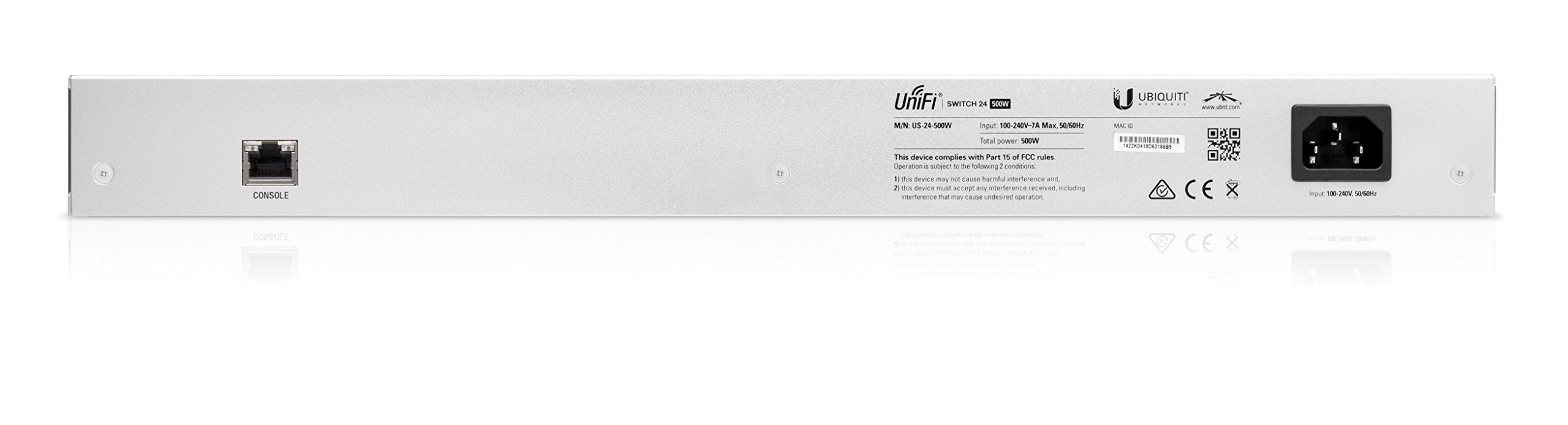 Ubiquiti Unifi Switch 24 500W Managed PoE+ Switch with SFP (US-24-500W)