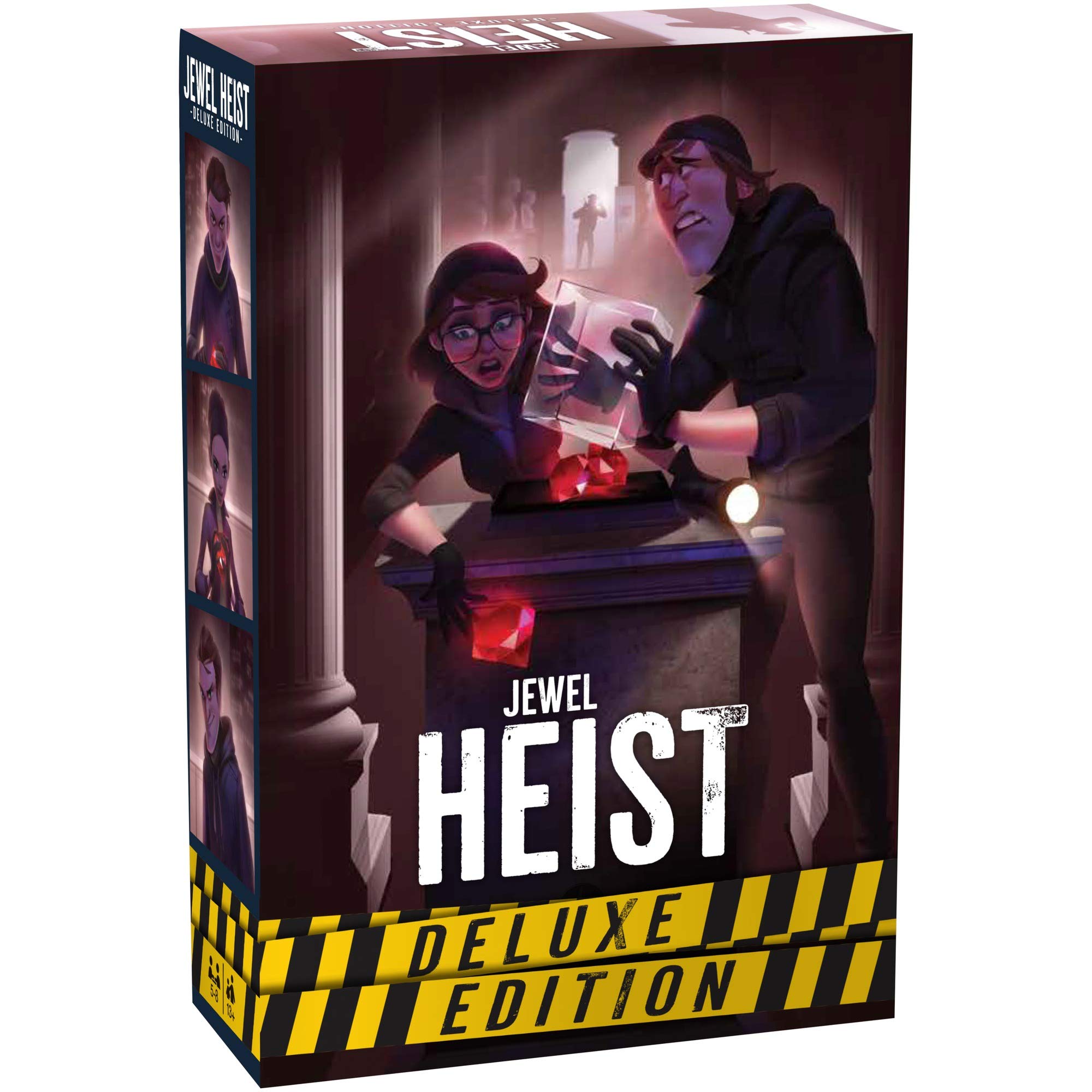 Mattel Games Jewel Heist Team Strategy Game, Mystery Role-Play Social Deduction Game with Game Board, Vault and Jewels, for Adults, Family and Kids 13 Years Old and [Amazon Exclusive]