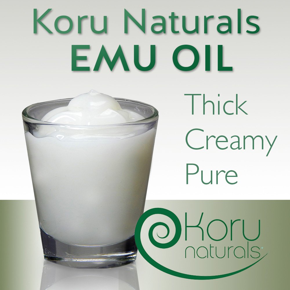 Naturals New Zealand Emu Oil Pure Premium Golden 4 Ounces