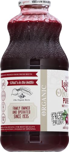 Lakewood Organic Beet Juice, 32 Fl Oz (Pack of 1) Package May Vary
