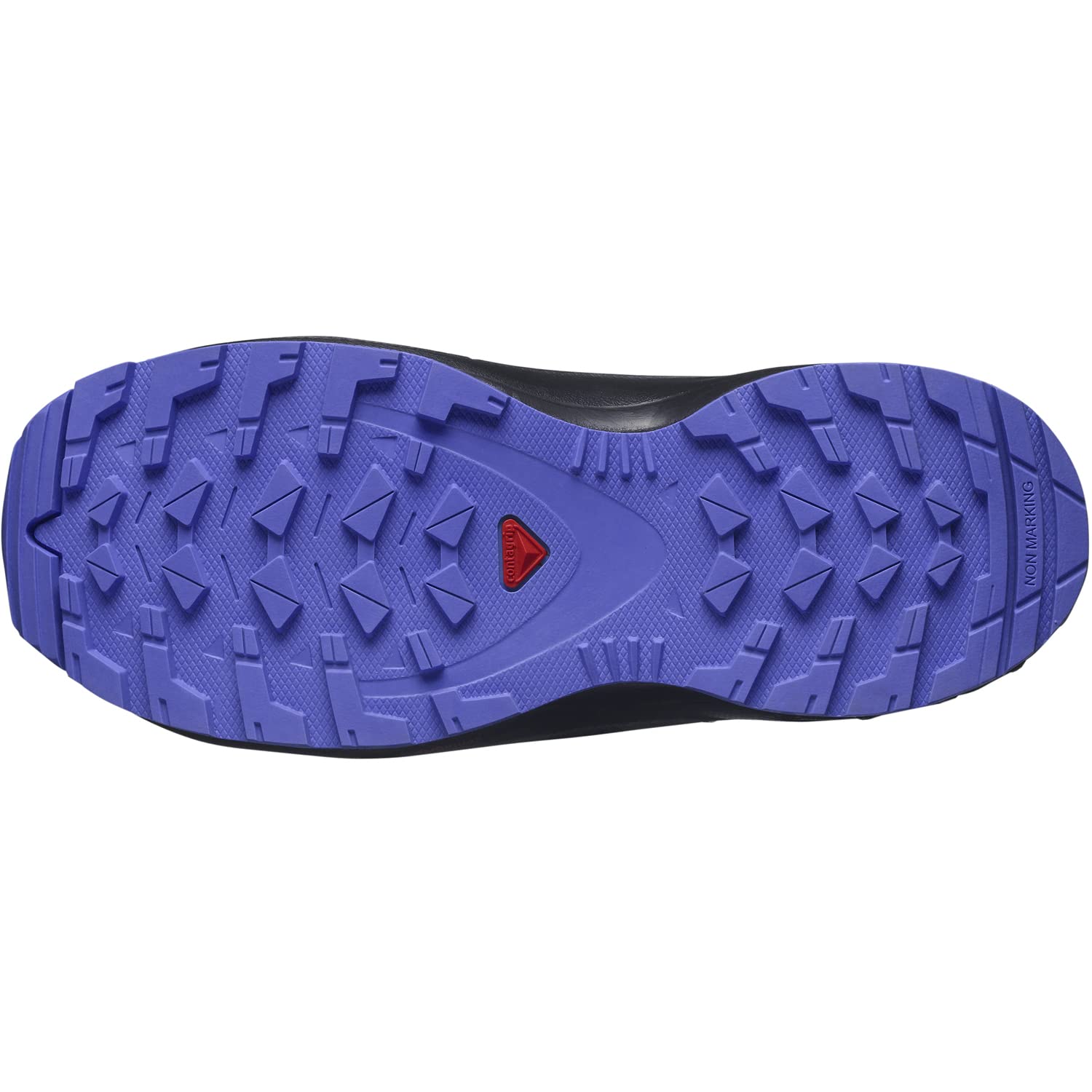 Salomon XA PRO V8 CLIMASALOMON Waterproof Trail Running Shoes, Astral Aura/Black/Purple Heather, 7.5 Big Kid