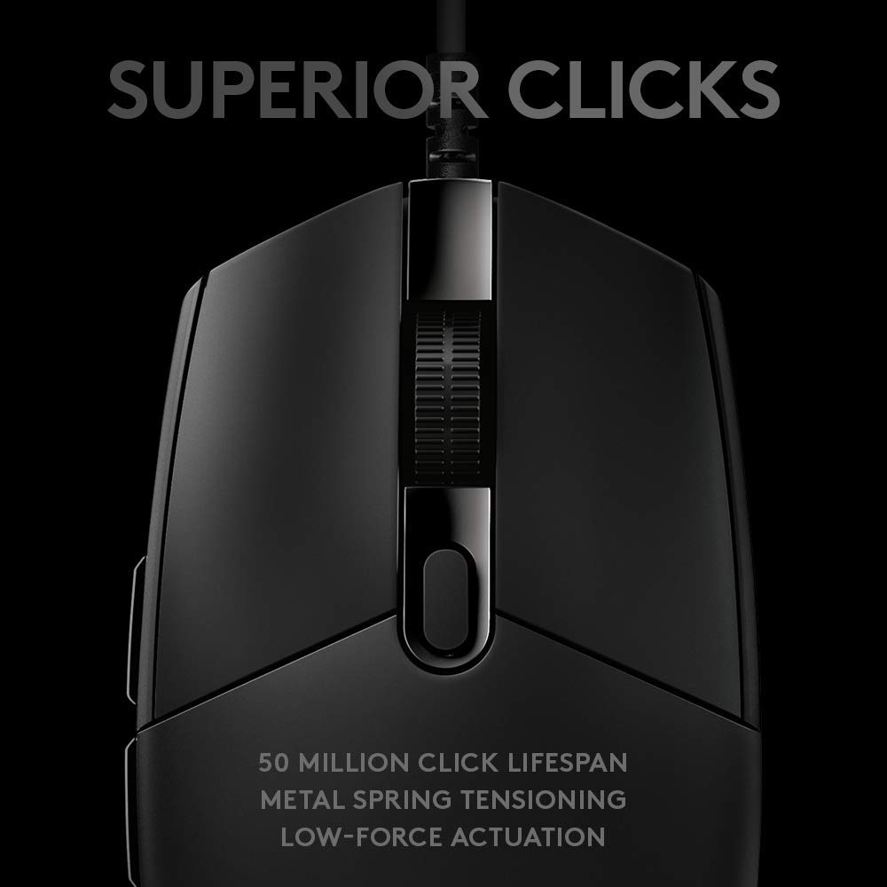 Logitech G PRO Mechanical Gaming Keyboard PRO Hero Wired Gaming Mouse Bundle