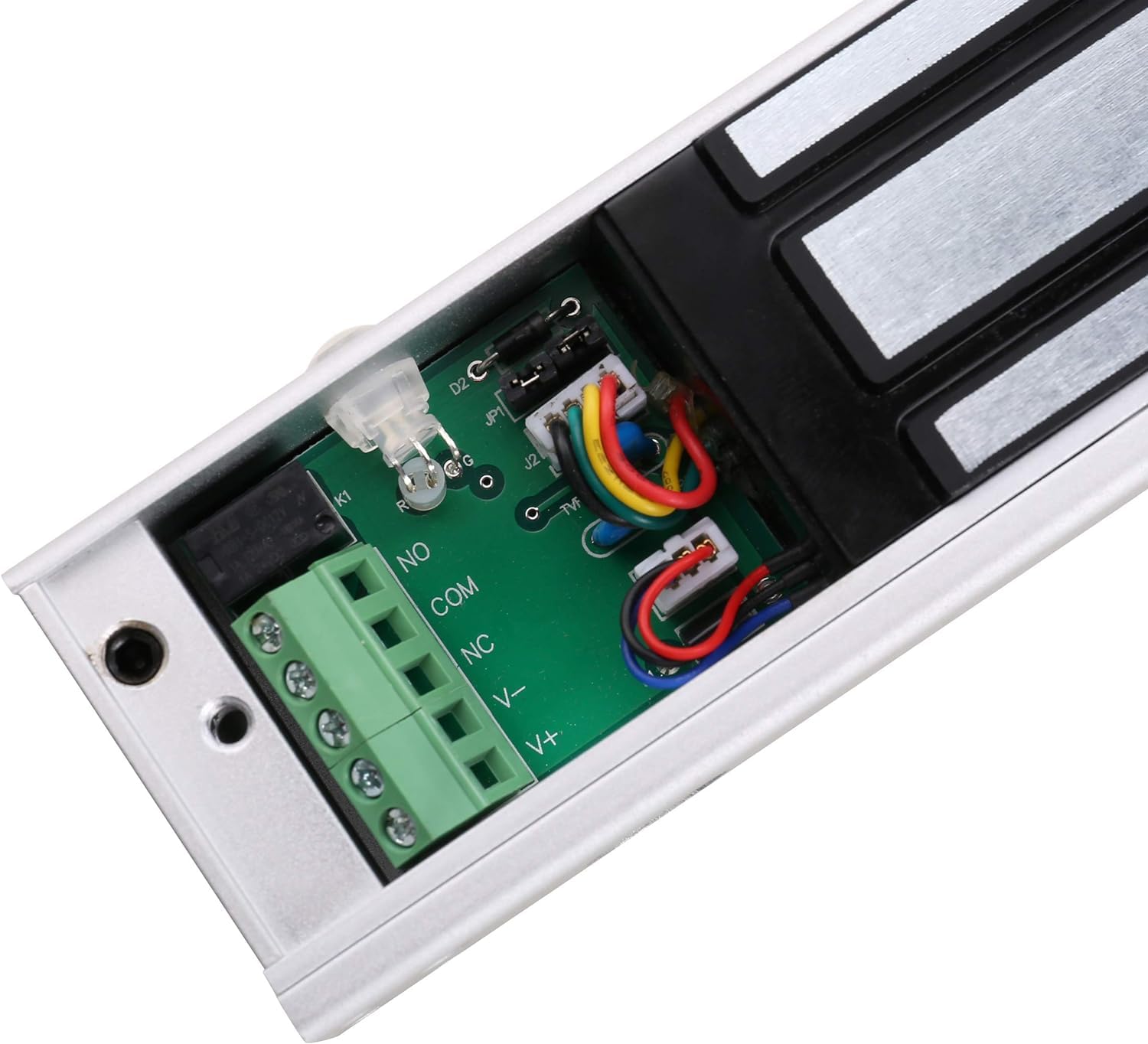 UHPPOTE Access Control System with Electromagnetic Lock 600lb Holding Force for Outswinging Door