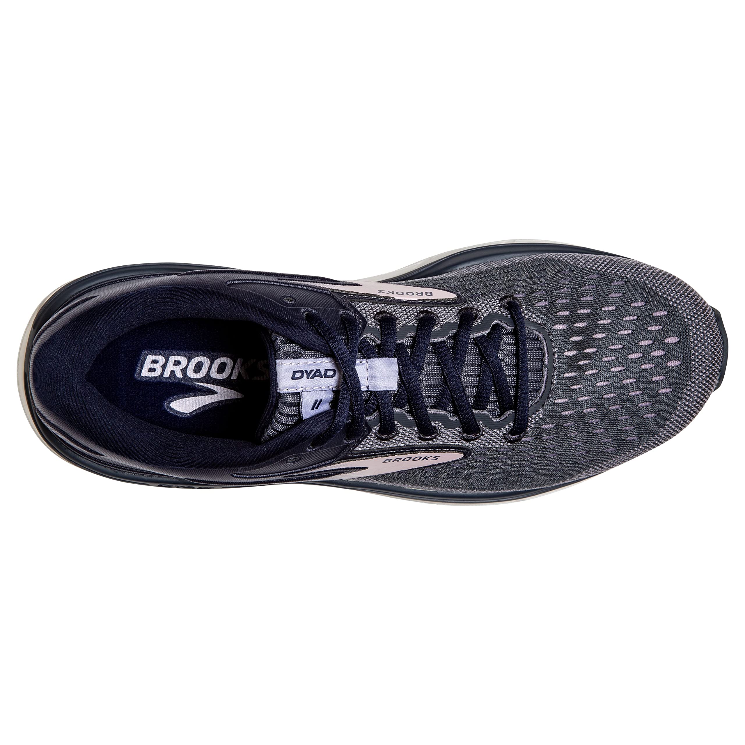 Brooks Women's Dyad 11 Running Shoe - Ombre/Primrose/Lavender - 12 Medium