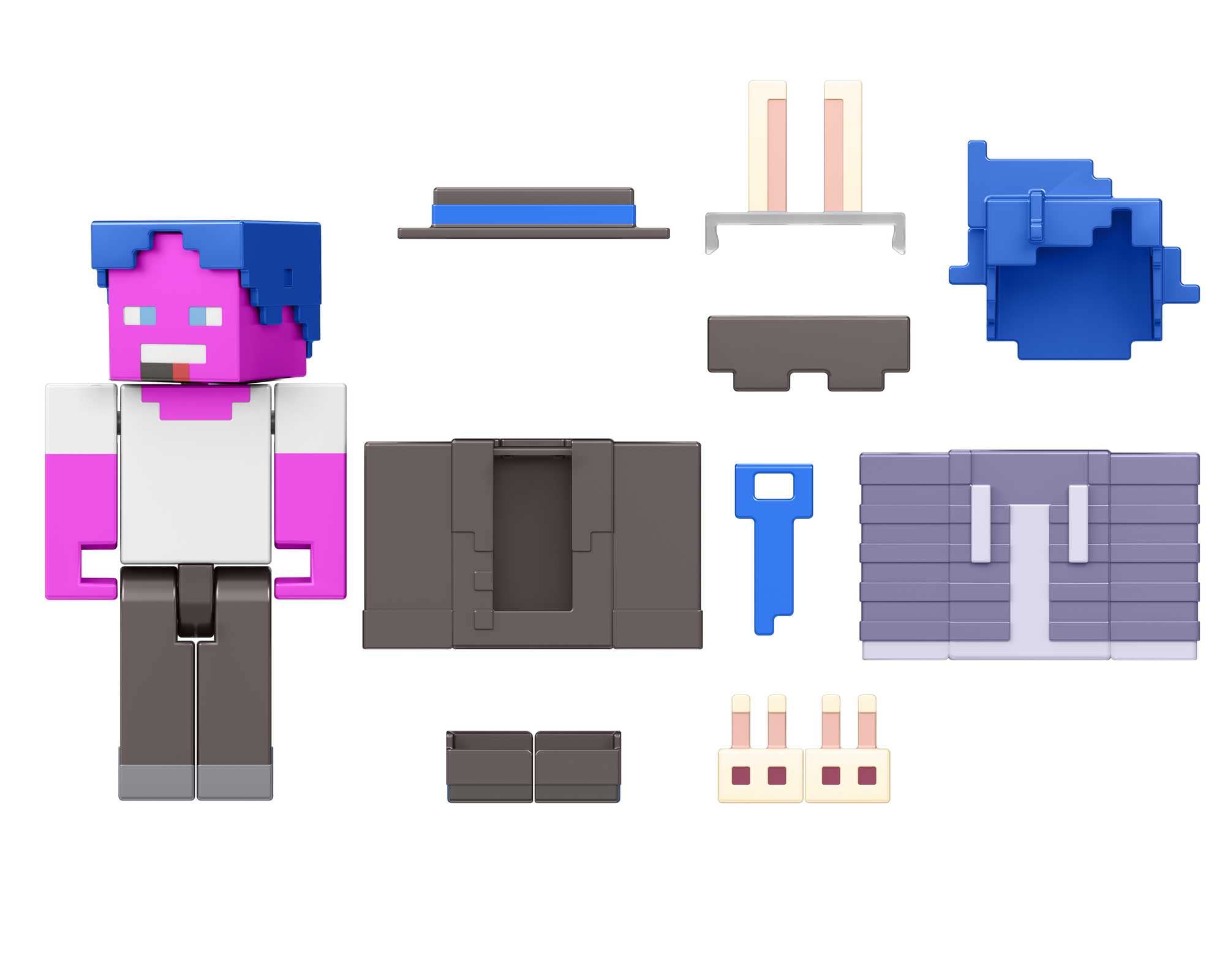 Mattel Minecraft Creator Series Expansion Pack, Collectible Building Toy, 3.25-inch Figure with Accessories, Gift for Ages 6 Years & Older