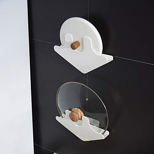 BHVXW Kitchen Organizer Pot Lid Rack Plastic Spoon Holder Pot Lid Shelf Cooking Dish Rack Pan Cover Stand Kitchen Accessories