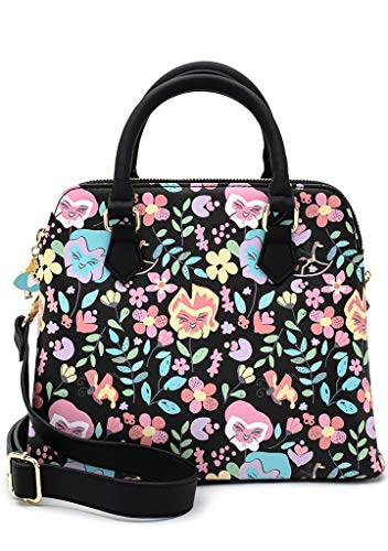 Loungefly X Disney Alice in Wonderland Flowers AOP Crossbody Bag