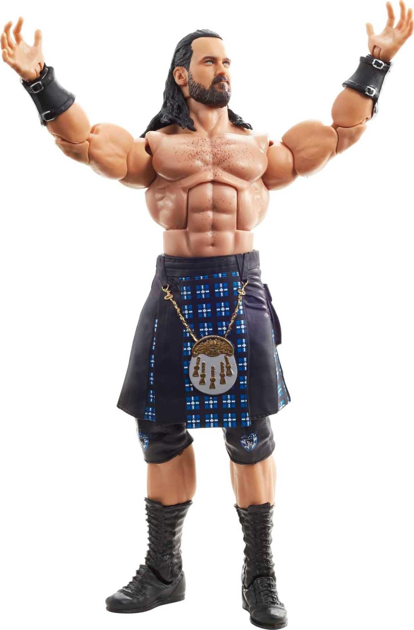 Mattel WWE Drew McIntyre Top Picks Elite Collection Action Figure with Accessories, 6-inch Posable Collectible Gift for WWE Fans Ages 8 Years Old & Up