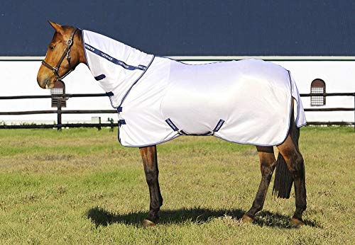 TuffRider Sport Mesh Combo Neck Fly Sheet 75 White