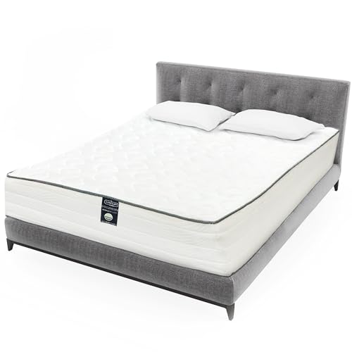 Queen Size Mattress - 12 Inch Cool Memory Foam & Spring Hybrid Mattress with Breathable Cover - Comfort Tight Top - Rolled in a Box - Oliver & Smith
