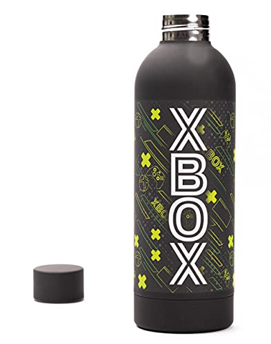 Xbox Water Bottle Gamer 750ML Game Stainless Steel Sports Travel Mug One Size