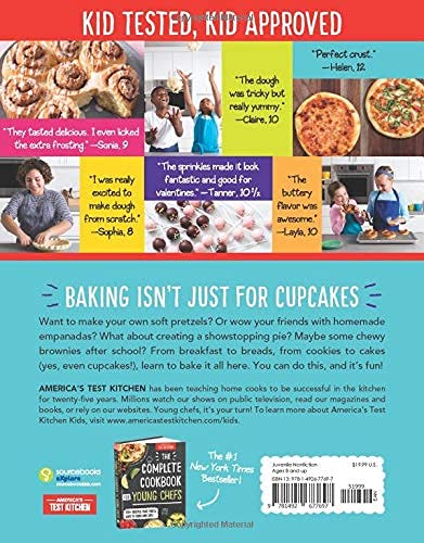The Complete Baking Book for Young Chefs: 100+ Sweet and Savory Recipes that You'll Love to Bake, Share and Eat!
