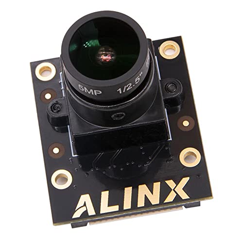 CBHIOARPD alinx 5 Million Pixels MIPI Photography Camera OV5640 Supporting FPGA Black and Golden Development Board Module AN5641