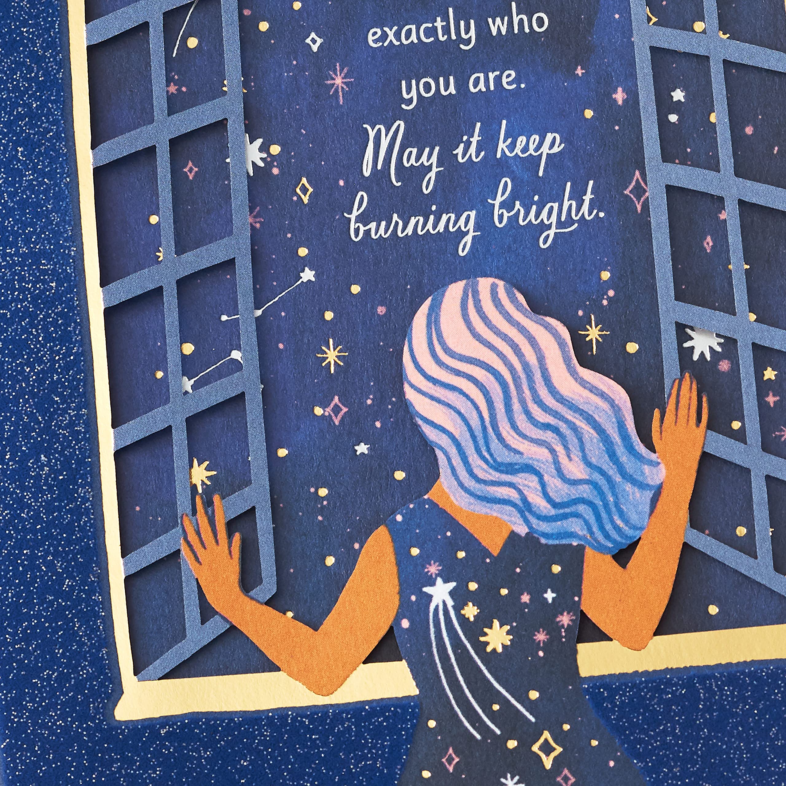 Hallmark Birthday Card for Daughter (Stars)