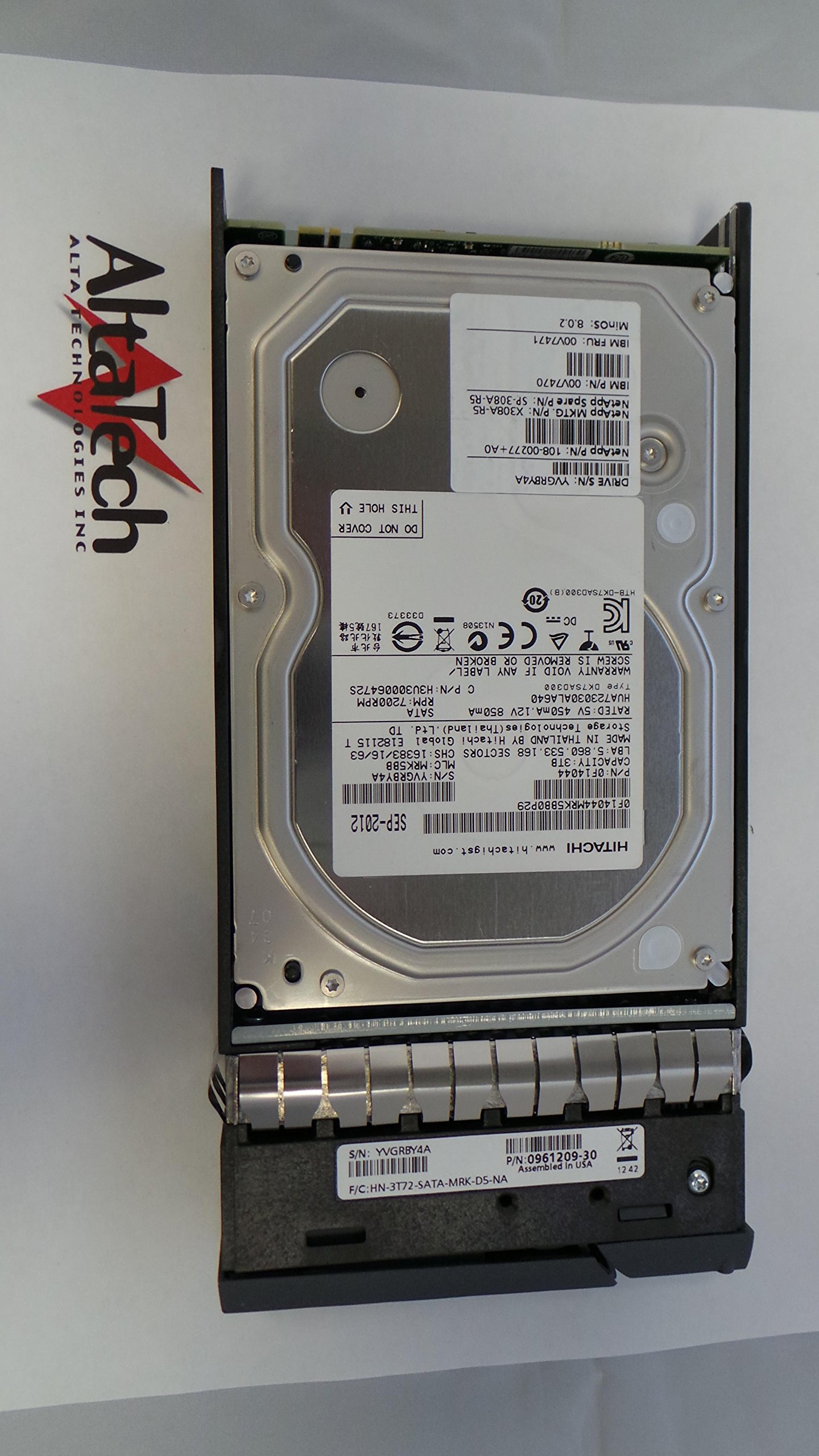 Netapp X308A-R5 3TB 7.2K SATA 3.5" Disk Drive