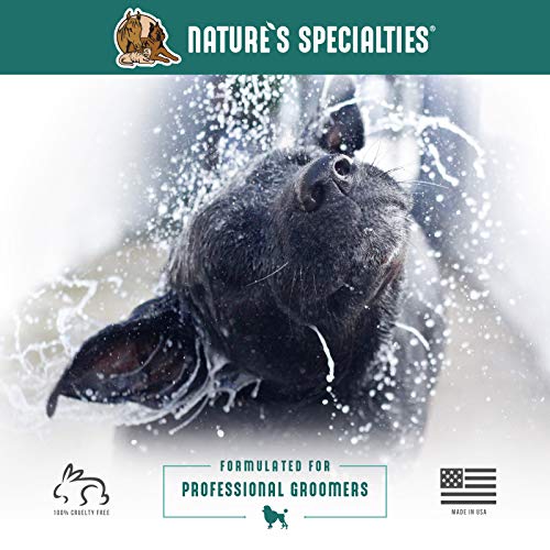 Nature's Specialties Berry Gentle Ultra Concentrated Face and Body Wash for Pets, Makes up to 4 Gallons, Natural Choice for Professional Groomers, Gently Cleanses The Skin and Coat, Made in USA, 32 oz