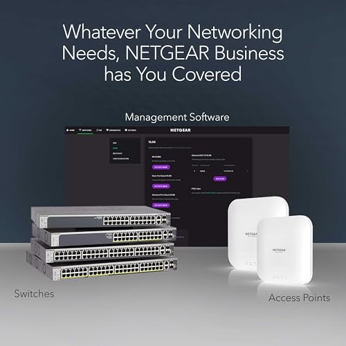 NETGEAR 48-Port Gigabit Ethernet Smart Switch (GS748T) - Managed, with 2 x 1G SFP and 2 x 1G Combo, Desktop or Rack Mount, and Limited Lifetime Protection