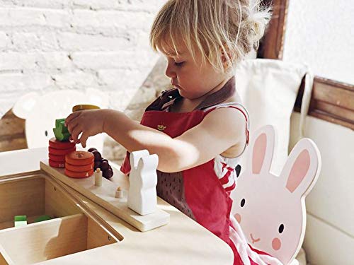 Tender Leaf Toys - Forest Table and Chairs Collections - Adorable Kids Size Art Play Game Table and Chairs - Made with Premium Materials and Craftsmanship for Children 3+ (Forest Table and Chairs)