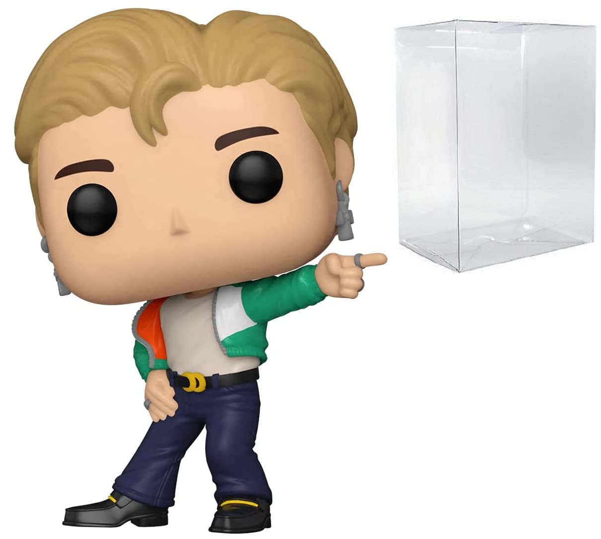 POP BTS - Dynamite - Jimin Funko Vinyl Figure (Bundled with Compatible Box Protector Case)