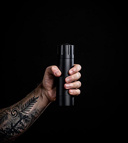 MANNKITCHEN Pepper Cannon - Professional Grade Heavy Duty High Output Pepper Mill