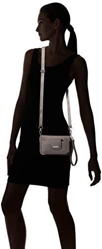 Baggallini womens New Classic Rfid Phone Wallet Crossbody, Sterling Shimmer, One Size US