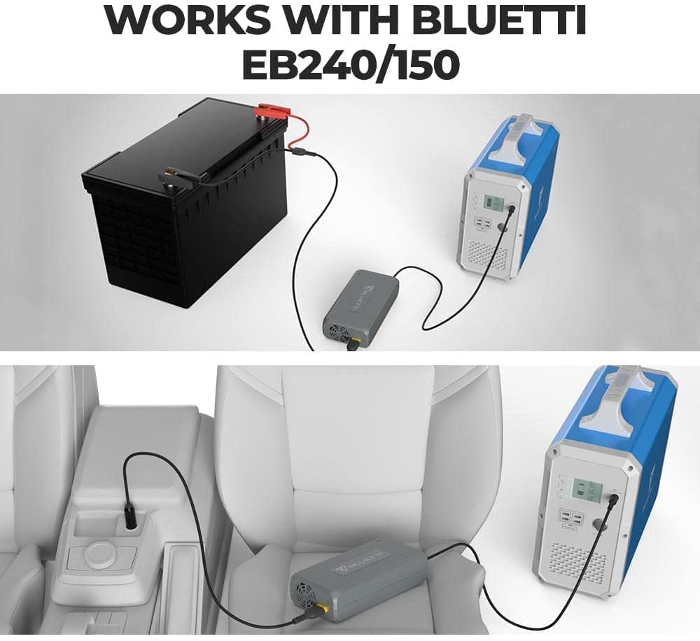 BLUETTI DC Charging Enhancer D050S 500W, Compatible with BLUETTI Power Station EB150/EB240/AC200/AC200P/AC200MAX& Battery Pack B230/B300