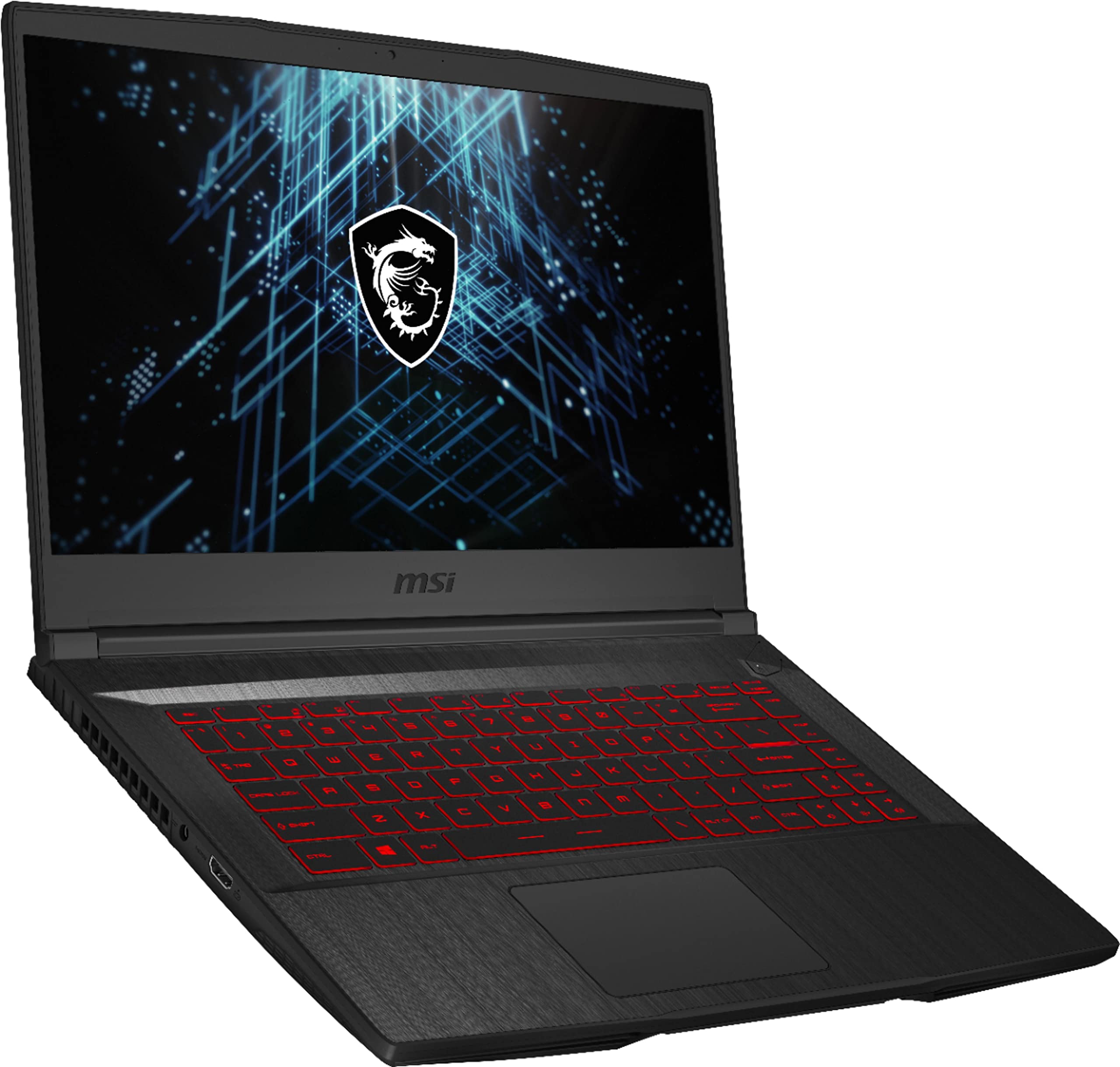 MSI GF65 Thin Premium Gaming Laptop I 15.6” FHD IPS 144Hz I Intel 6-Core i5-10500H (>i7-9750H) I 32GB DDR4 512GB SSD + 512GB SSD I GeForce RTX 3060 6GB USB-C Backlit Win10 + 32GB MicroSD Card