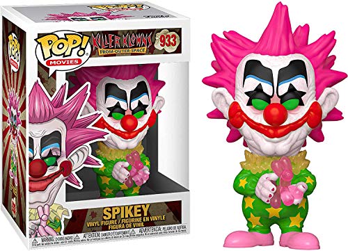 POP Killer Klowns from Outer Space - Spikey Funko Vinyl Figure (Bundled with Compatible Box Protector Case), Multicolored, 3.75 inches