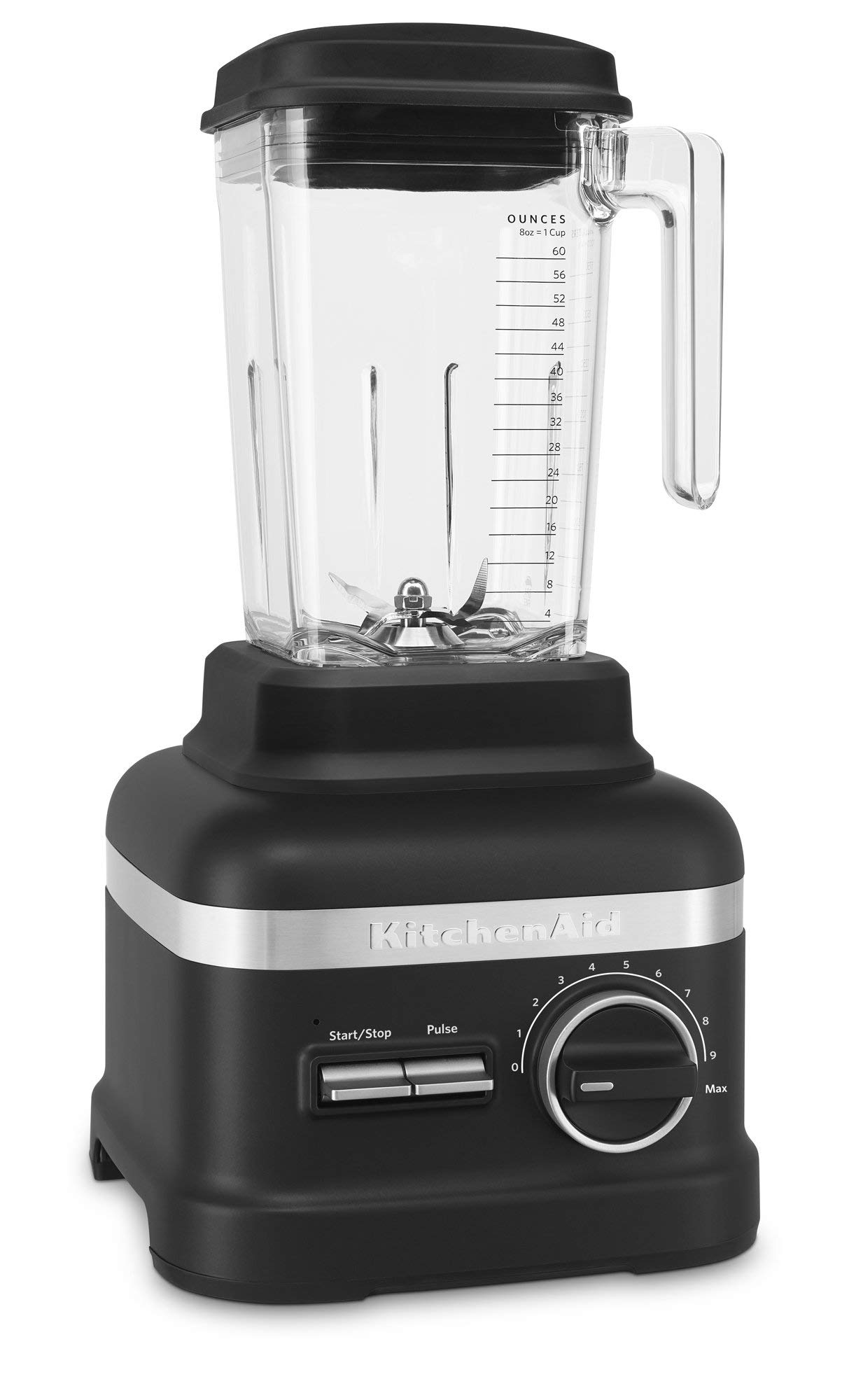 KitchenAid High Performance Series Blender KSB6060BM, One Size, Matte Black (Renewed)