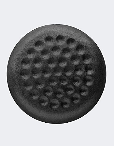 KontrolFreek CQCX Thumb Grips for PlayStation 4 Controller (PS4) and PlayStation 5 (PS5) | 2 Mid-Rise Convex Performance Thumbsticks | Black