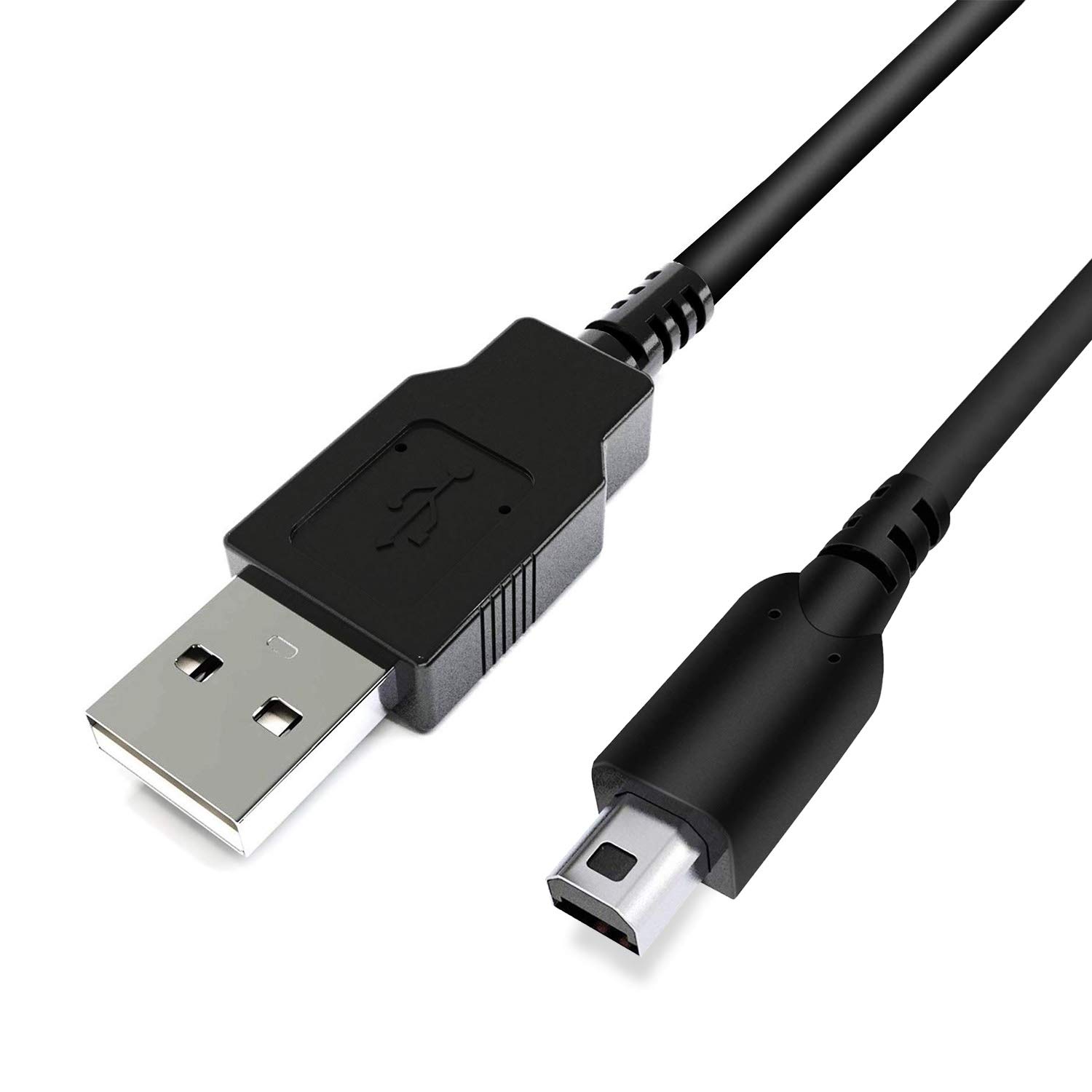Hukado 2 Pack 4 Feet NTD3DS USB Charger Cable, Play and Charge Power Charging Cord Compatible with NTD DSi, DSi XL, 2DS, 3DS, 3DS XL, New 3DS XL