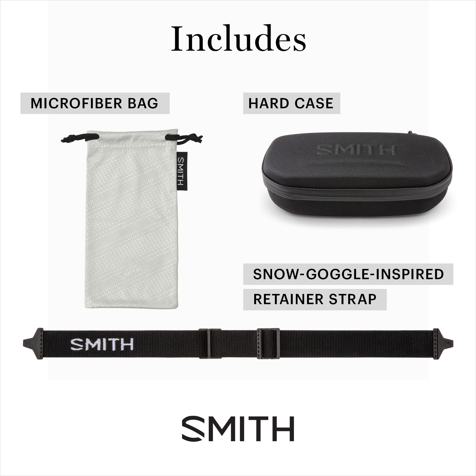 SMITH Embark Sunglasses – Performance Sports Sunglasses with Removable Side Shields for Skiing & More – For Men & Women – Matte Purple/Cinder/Hi Viz + Opal ChromaPop Polarized Mirror Lens