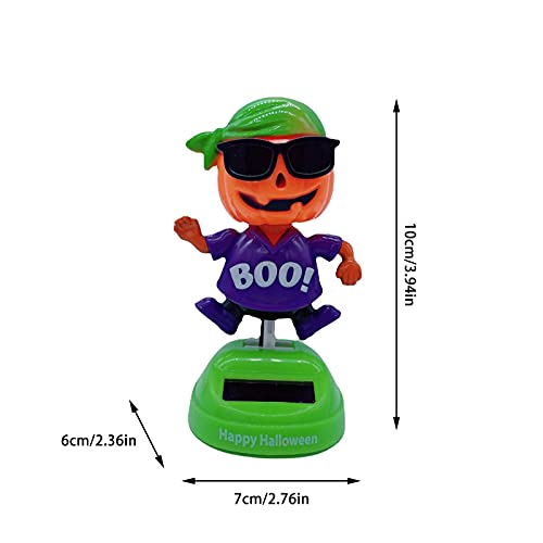 signmeili Solar Car Shaking Head Decoration Car Dashboard Dancing Toy,Desktop Embellishment Car Accessories Dashboard Decorations for Tables, Balconies and Car Interior