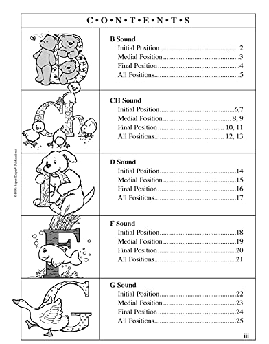 Super Duper Publications | 134 Sound-Loaded Scenes for Articulation: 20 Sounds plus Blends Book | Educational Learning Resource for Children