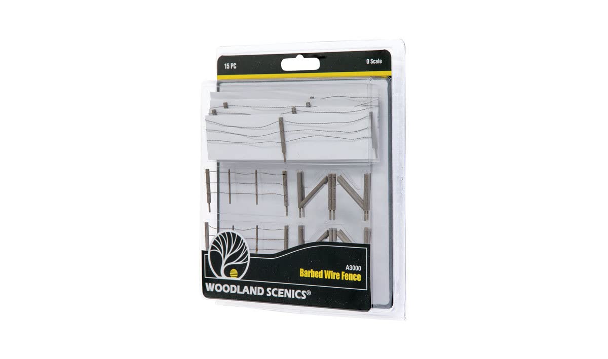Micro-Mark Woodland Scenics® Barbed Wire Fence O Scale
