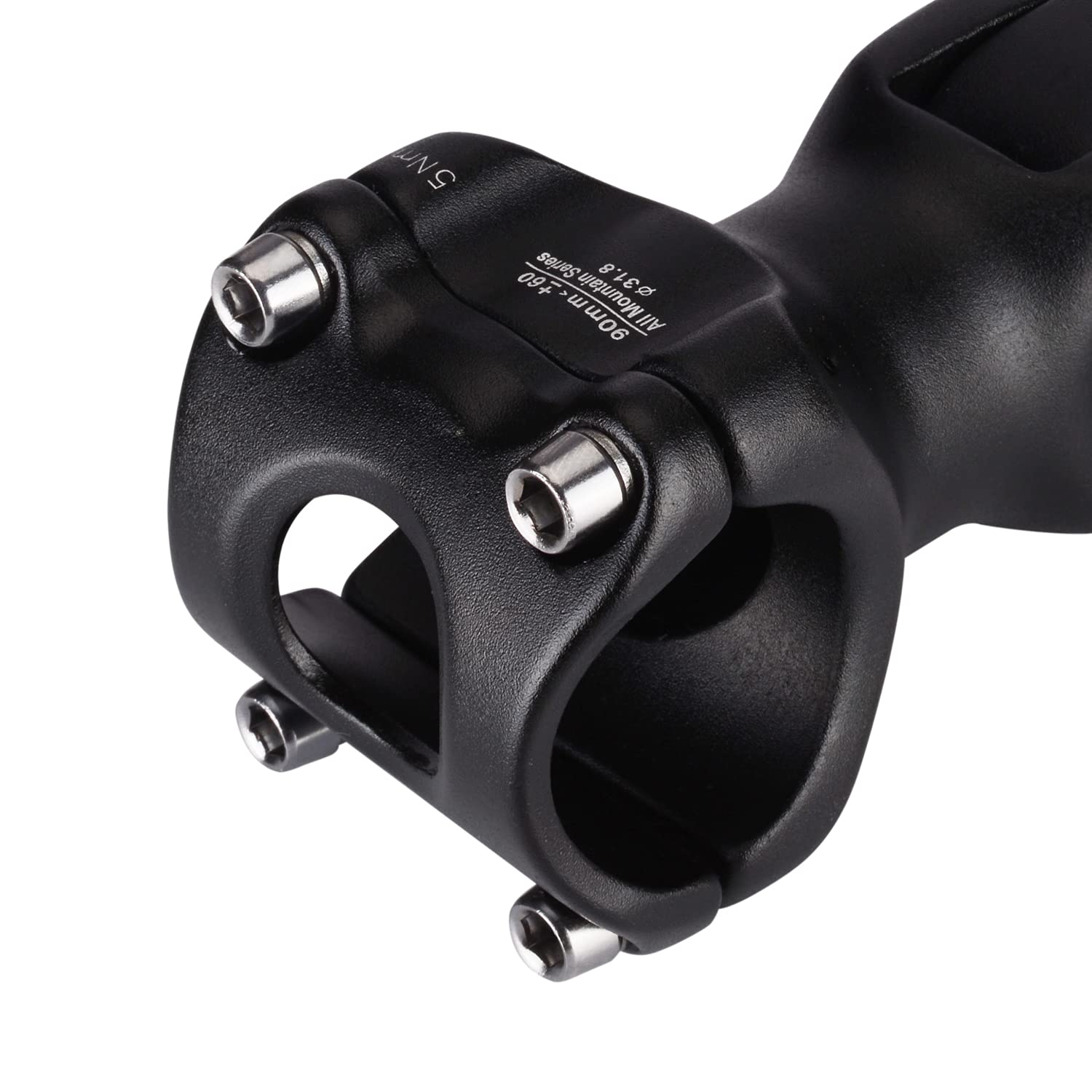 Bike Stem FOMTOR 25.4mm 110mm Adjustable 0~60 Degree UNO MTB Adjustable Handlebar Stem for Most Mountain Bike Road Bike (Fit for 1'' Handlebar)