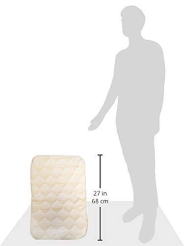 Snoozy Flannel Cotton Anti Allergy Waterproof Multi Use Pad, 18" x 27", 2 Pack