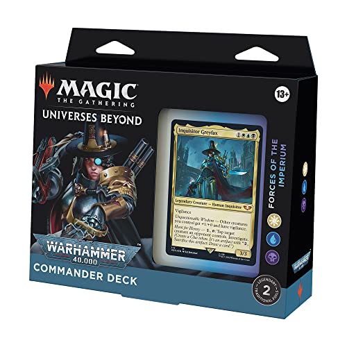 Magic: The Gathering Universes Beyond: Warhammer 40,000 Commander Deck β Forces of the Imperium