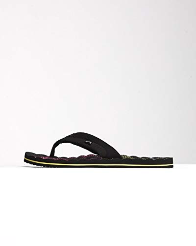 Billabong Men's Dunes Resistance Flip Flops, Black Black 19, 10.5 UK