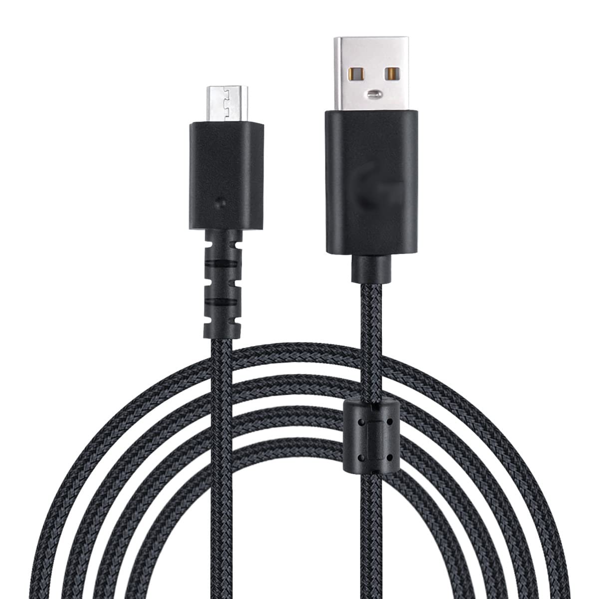 HUYUN 1.8M USB Charging Cable Replacement for Logit G533 G633 G933 Gaming Headset & G502 Hero Lightspeed Mouse
