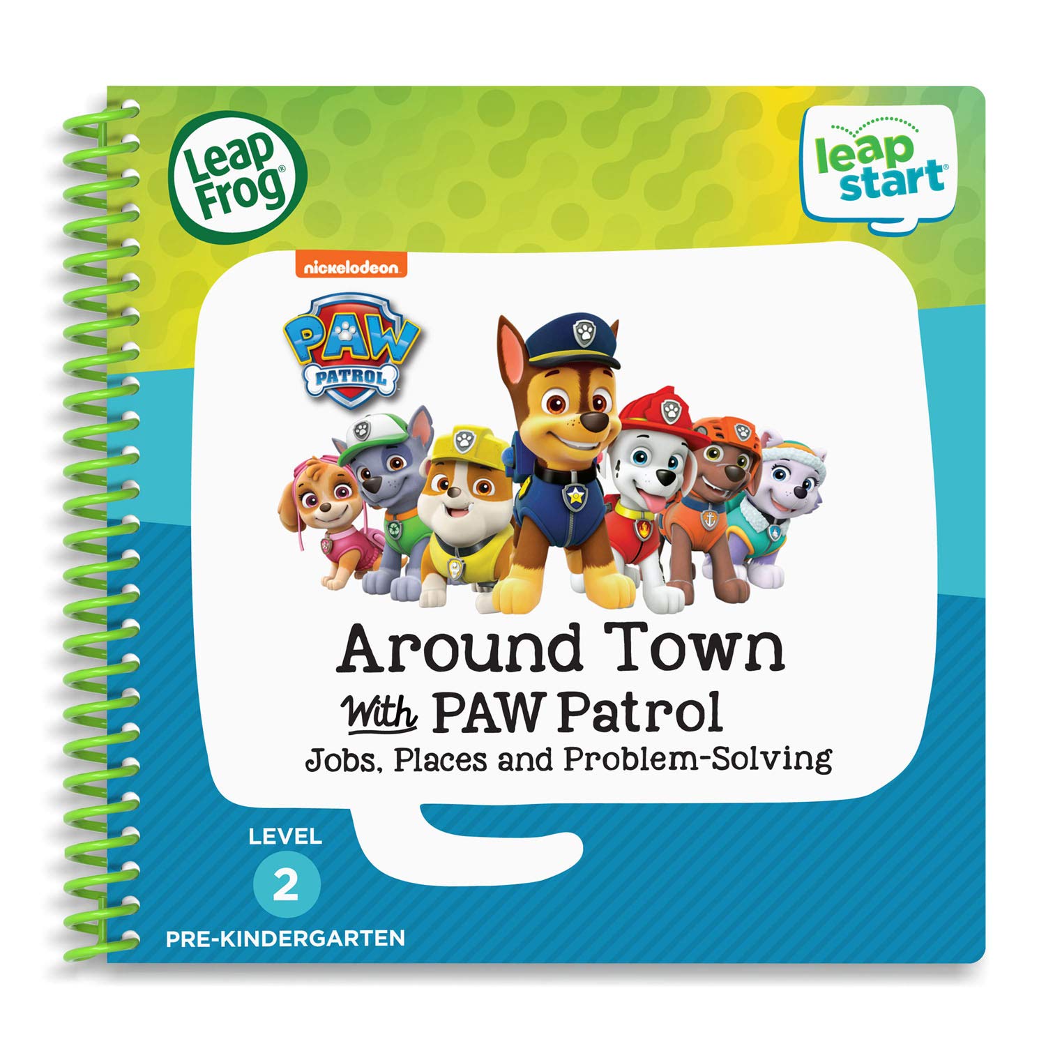 LeapFrog LeapStart 2 Book Combo Pack: Shapes & Colors & Around Town with PAW Patrol,Multicolor, 80-469500