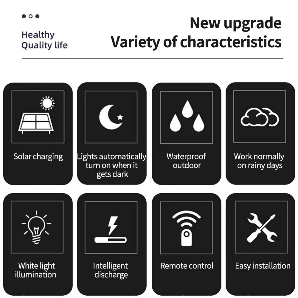 Solar Pendant Light night lamp, Solar Pendant Light Waterproof Solar Shed Light Led Solar Hanging Light For Home Street Garden
