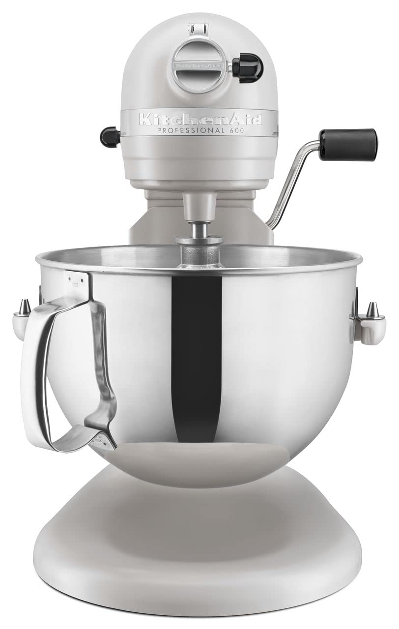 KitchenAid KP26M1XMH 6 Qt. Professional 600 Series Bowl-Lift Stand Mixer - Milkshake Color
