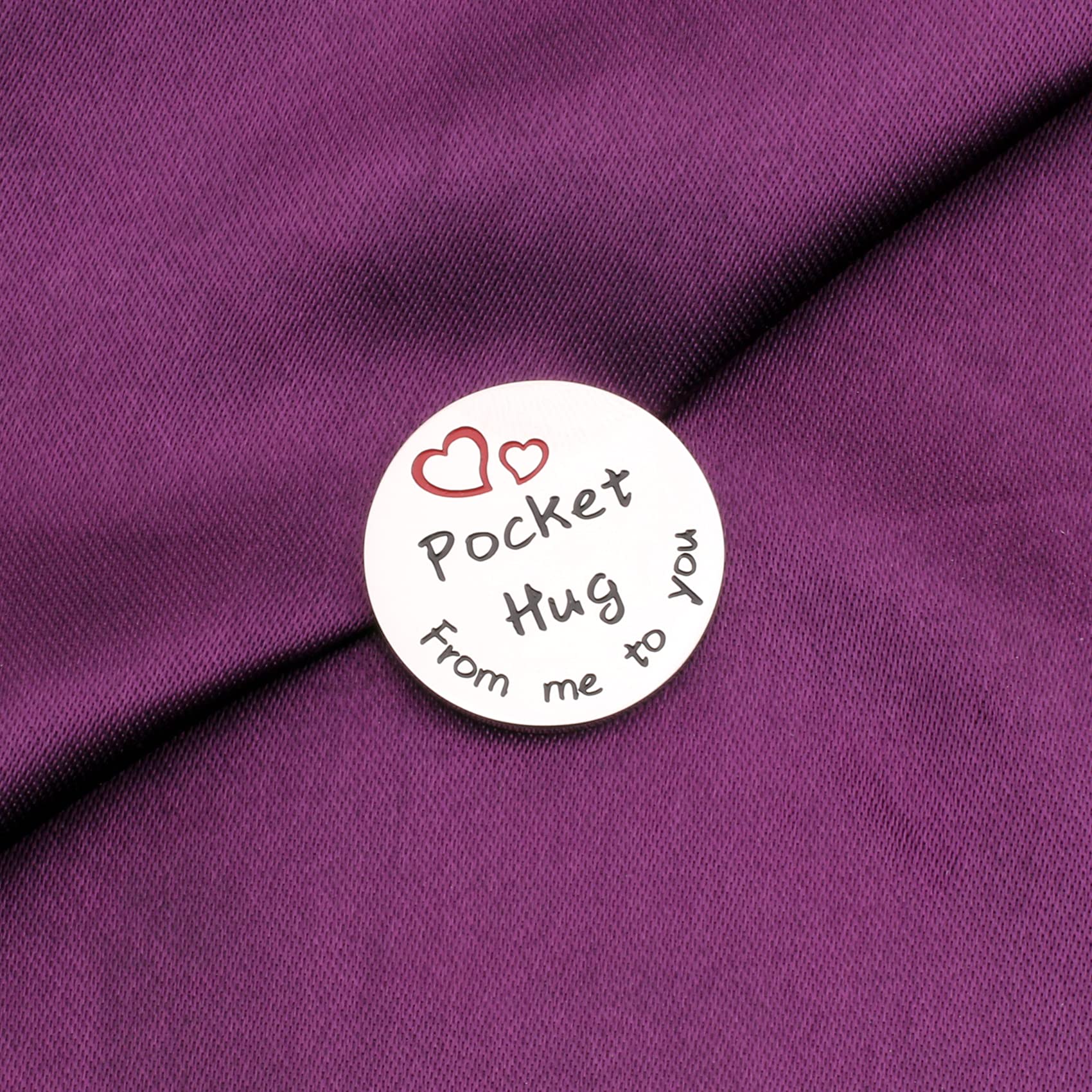 Belingry Pocket Hug Long Distance Mothers Day Gift A Hug from Me To You Keepsake Token (hug from me to you)